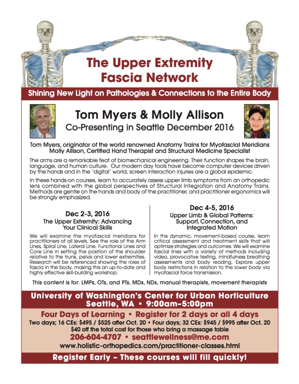 The Upper Extremity Fascia Network with Molly Allison and Tom Myers ...