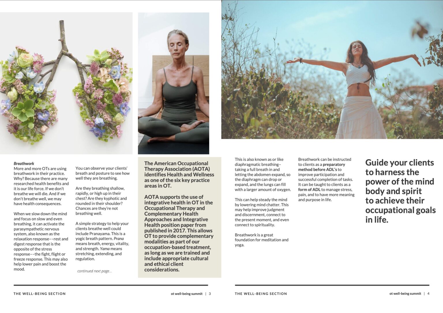 Free Magazine & OT Well-Being Summit 50% Off in April – OT Month ...