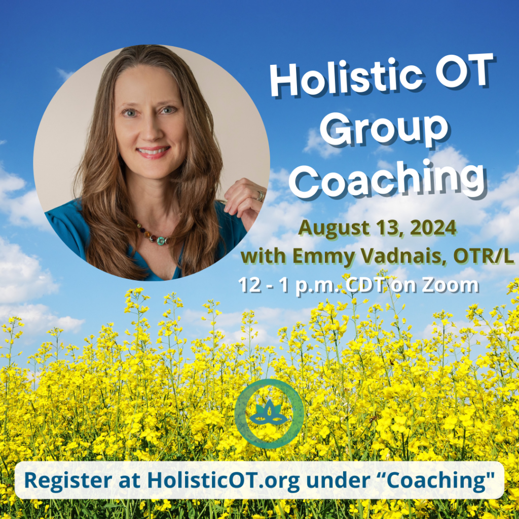 Holistic OT Group Coaching | Holistic Occupational Therapy Community