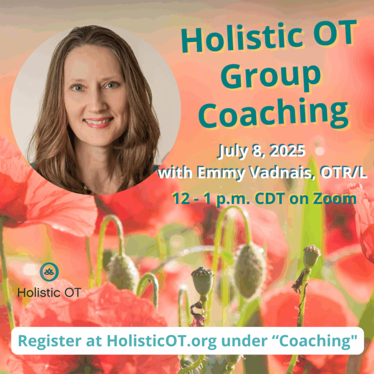 Holistic OT Group Coaching | Holistic Occupational Therapy Community